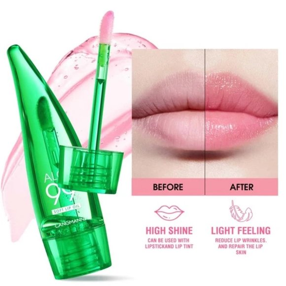 Boutique | Makeup | Aloe Lip Gloss Color Changing Soft Lip Oil Turns ...